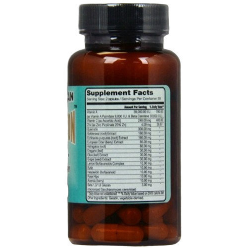 Immunition NSC Respiratory Formula w/MG Beta Glucan - Nutritional ...